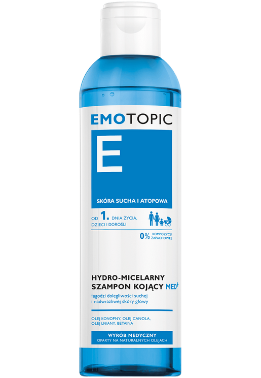 EMOTOPIC HYDRO-MICELARNY SZAMPON KOJĄCY MED+ 250 ml