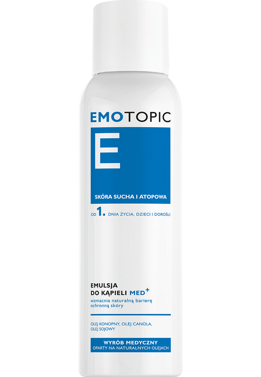 EMOTOPIC EMULSJA DO KĄPIELI MED+ do codziennego stosowania 200 ml