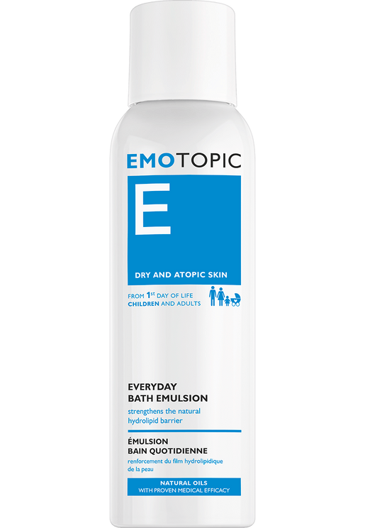 EMOTOPIC EVERYDAY BATH EMULSION strengthens the natural hydrolipid ...