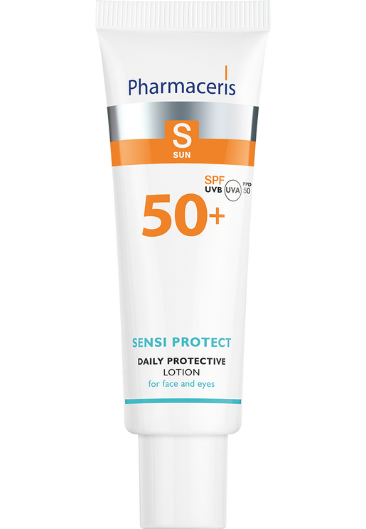 Pharmaceris S DAILY PROTECTIVE LOTION SPF 50+ for face and eyes area ...